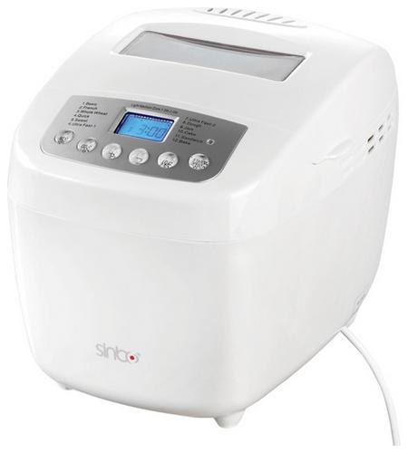Sinbo SBM-4711 bread machine specifications - Mcooker: best recipes